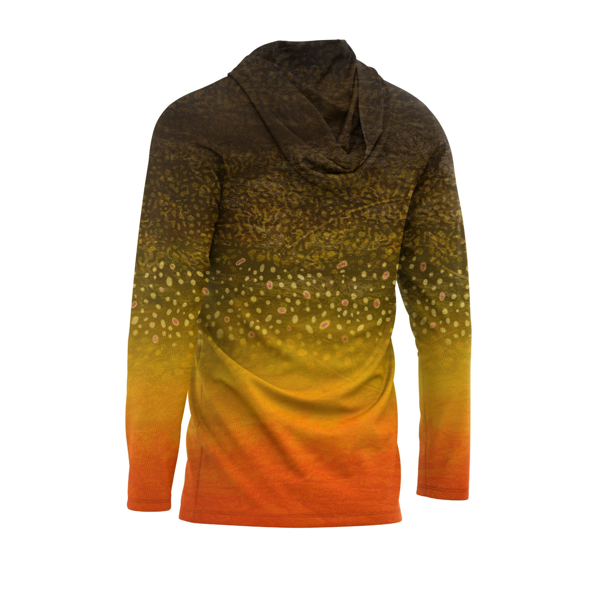 Brook Trout Hooded Sport Tec Performance Shirt, Long Sleeve – Seatec ...