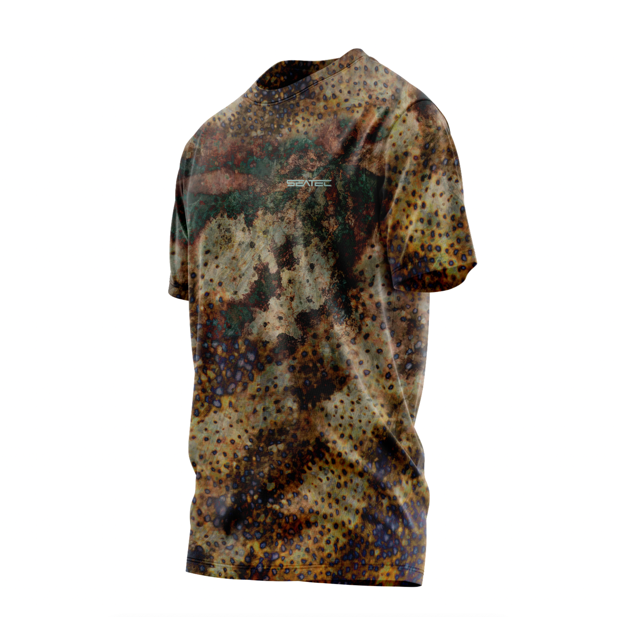 Seatec Goliath Sport Tec Crew Performance Sun Shirt, Short Sleeve ...