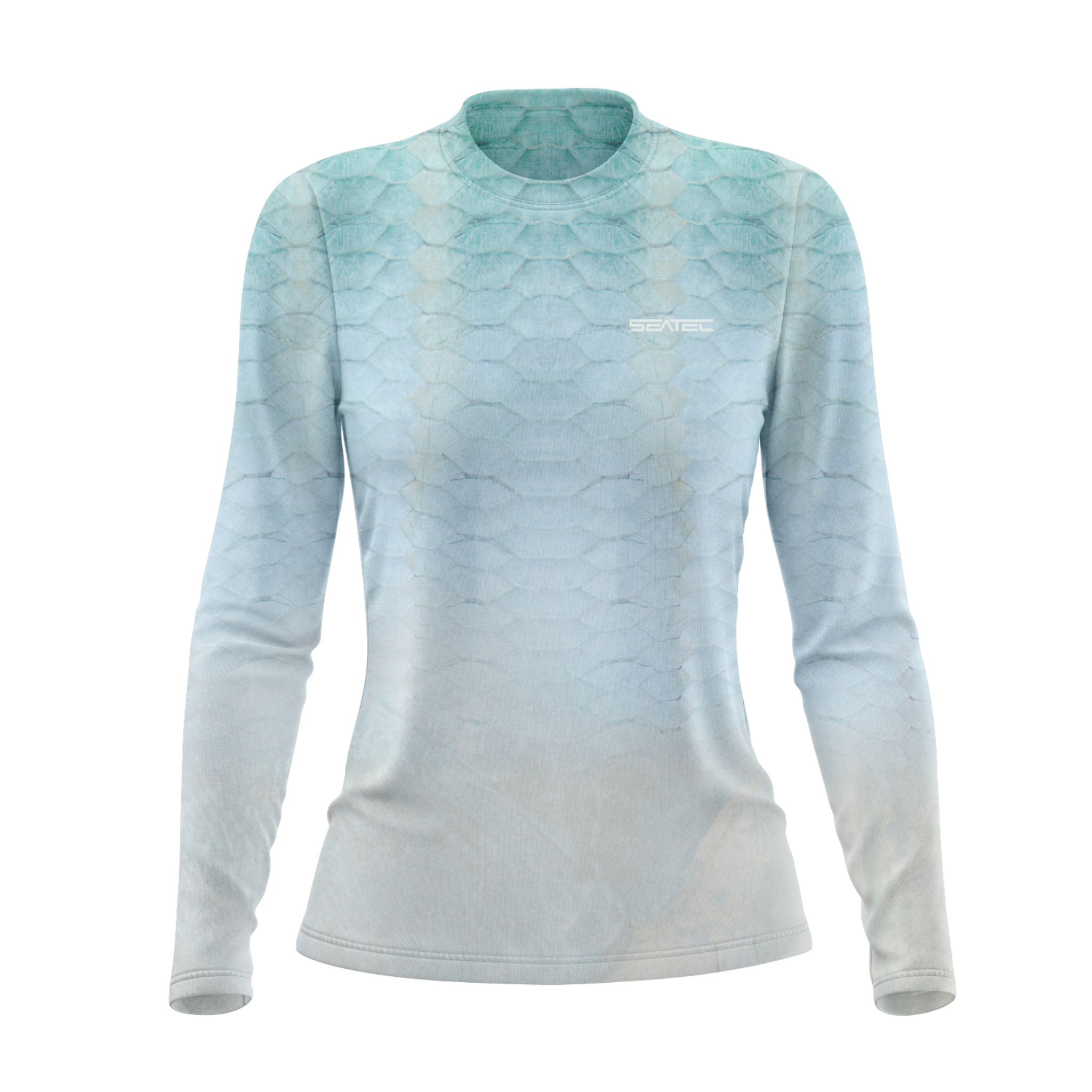 Seatec Tarpon Crew Sport Tec Performance Sun Shirt, Long Sleeve ...